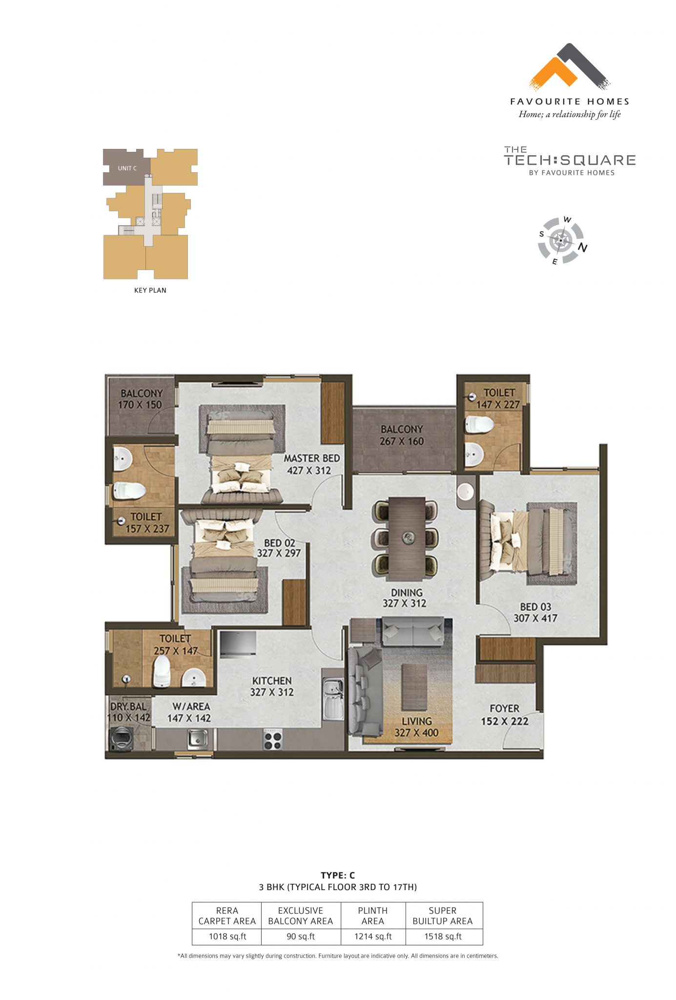 Apartments near Technopark | The Tech Square | Luxury Flats in ...